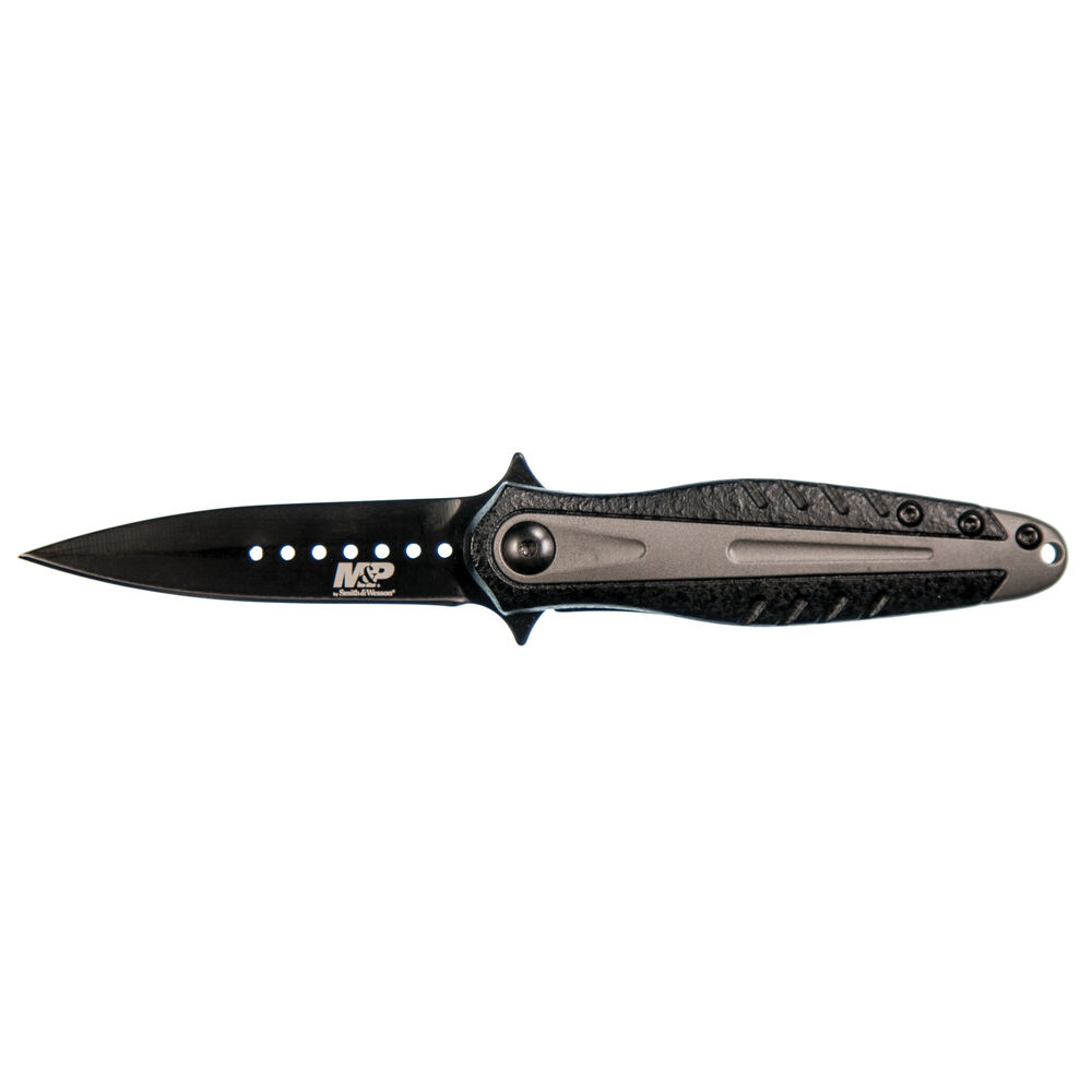 Smith & Wesson® M&P® 1085893 Shield Dagger Stiletto Point Folding Knife ...