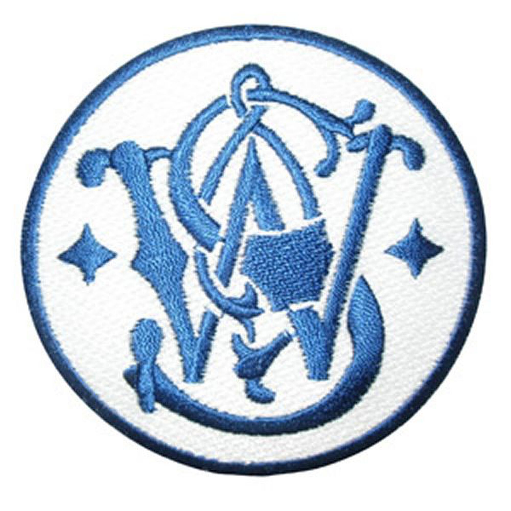 Smith & Wesson® Blue/White Logo Patch | Smith & Wesson